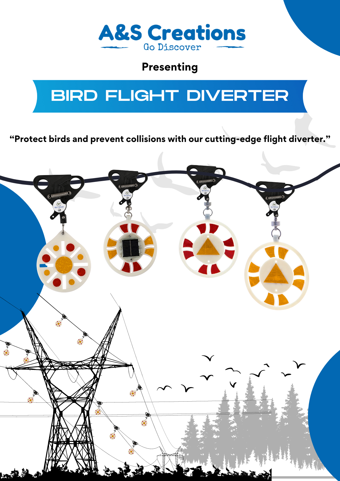 Bird Flight Diverter – A&S Creations | A premier distributor of outdoor ...